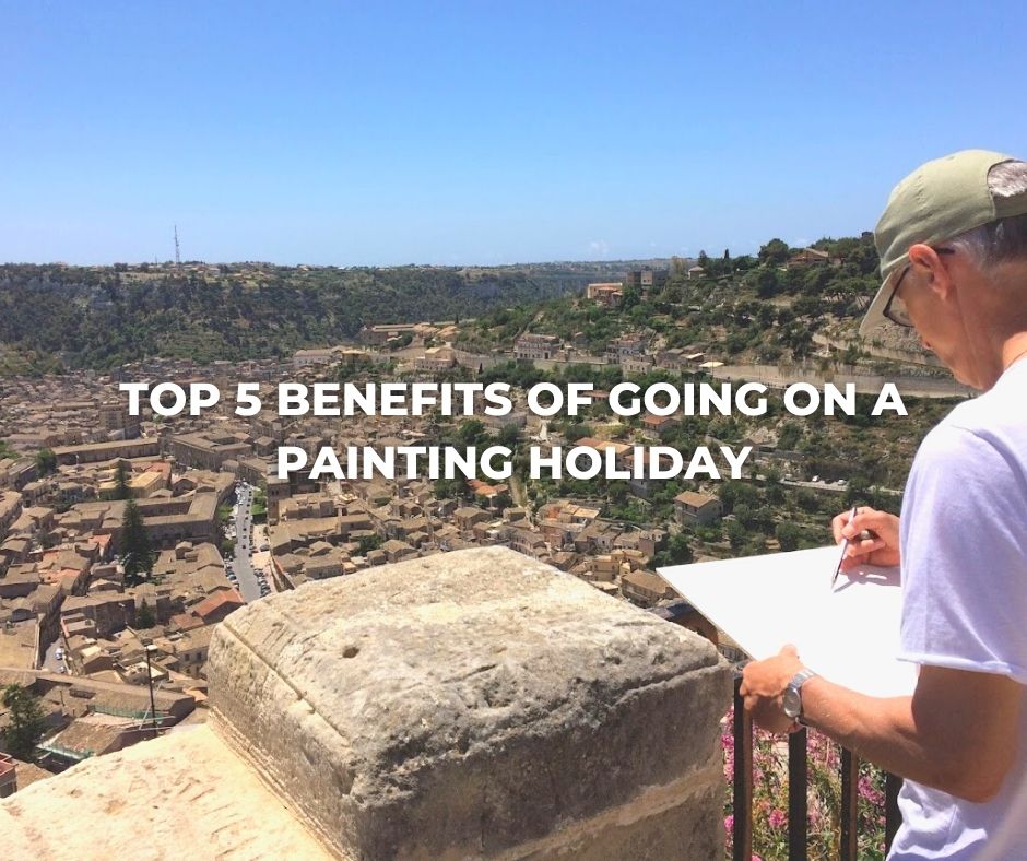 Top 5 benefits of going on a painting holiday | Flavours Holidays