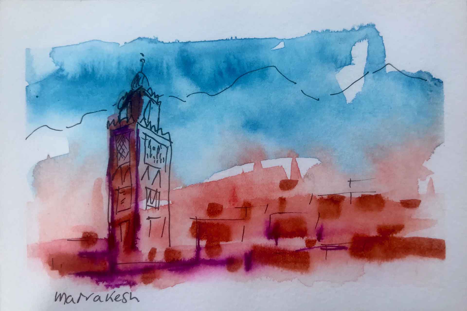 Painting in Morocco | Flavours Holidays